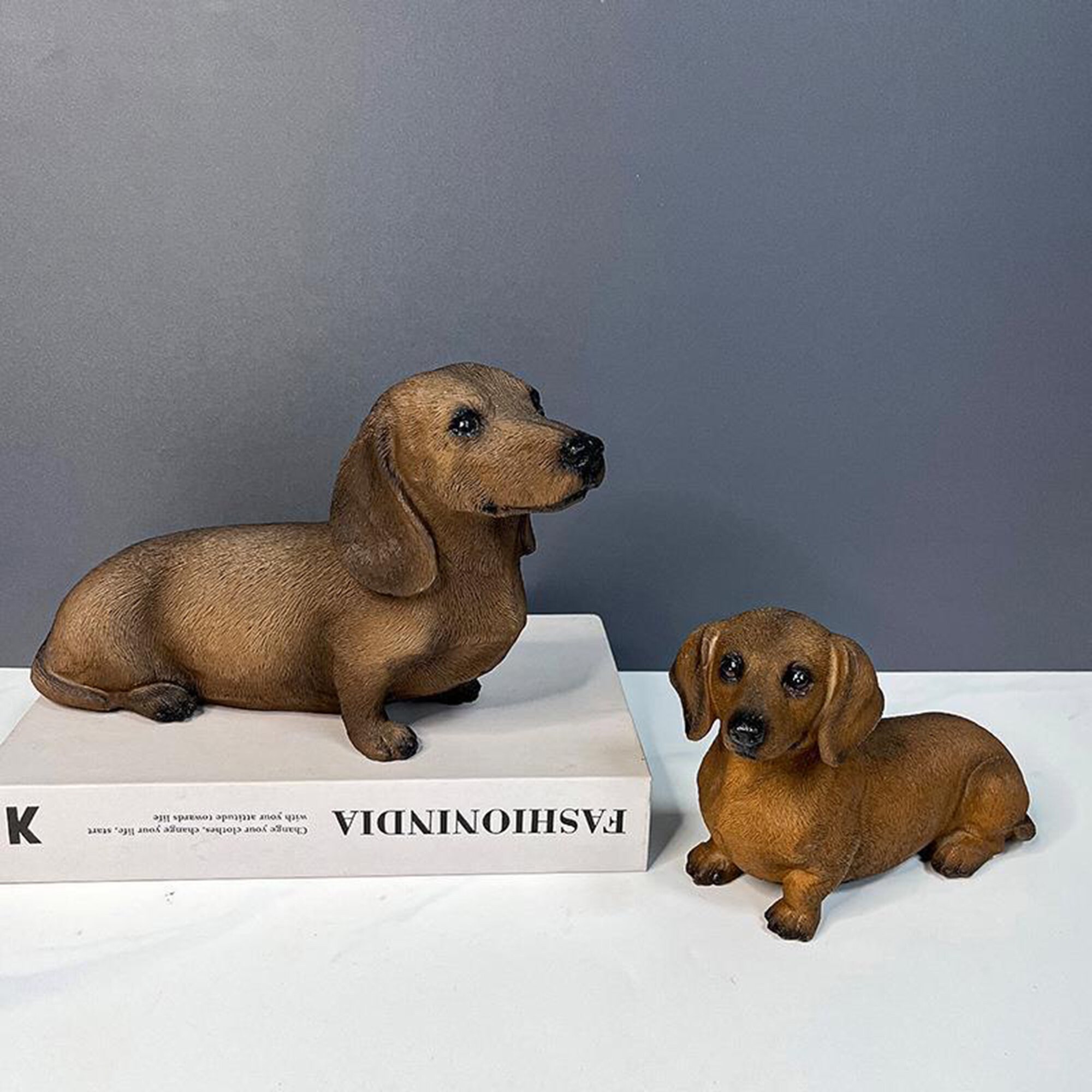 Dachshund Figurine Dachshund Statue Animal Statue Sausagedog - Etsy