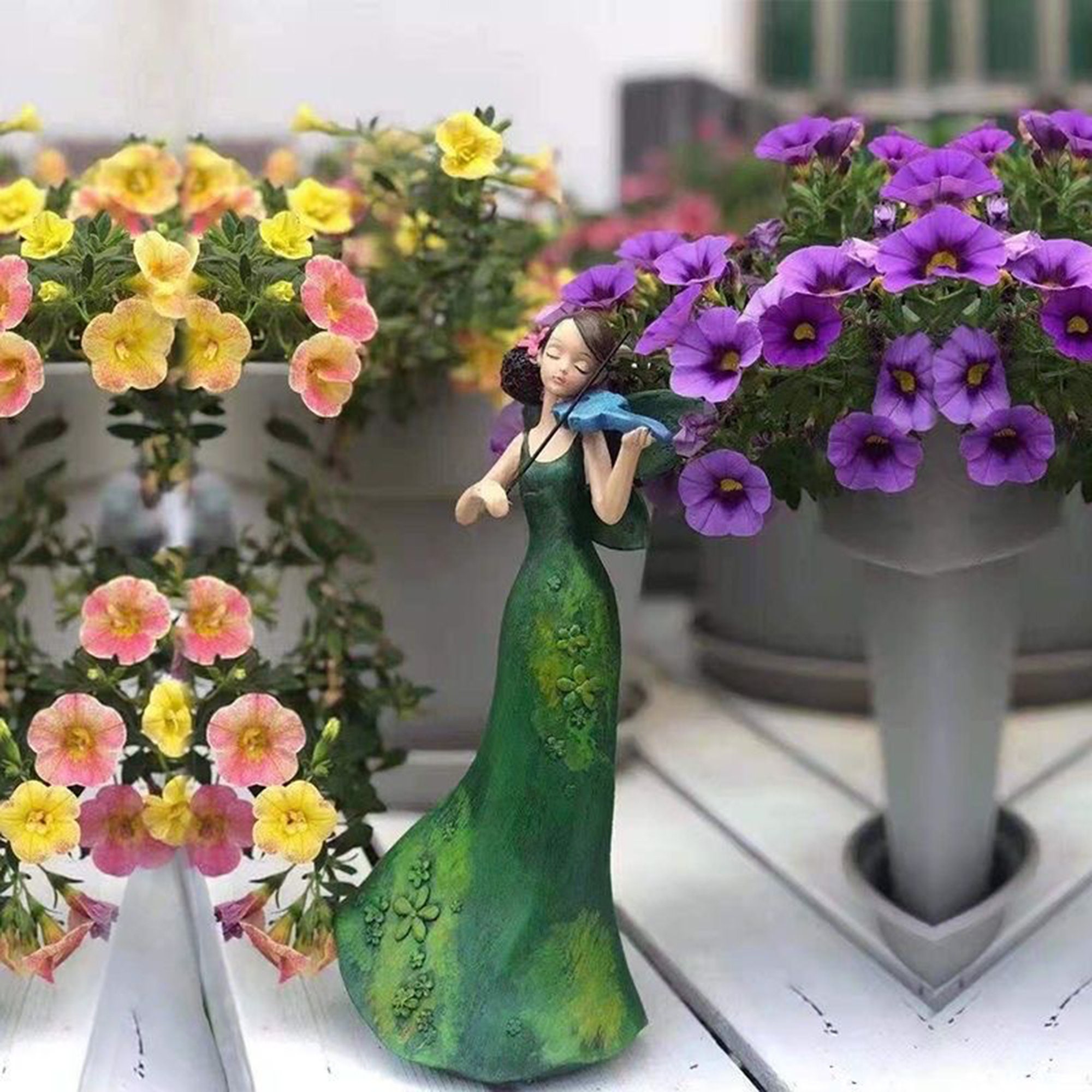 Fairy Figurine Girl Statue Garden Decor Resin Craft Fairy - Etsy