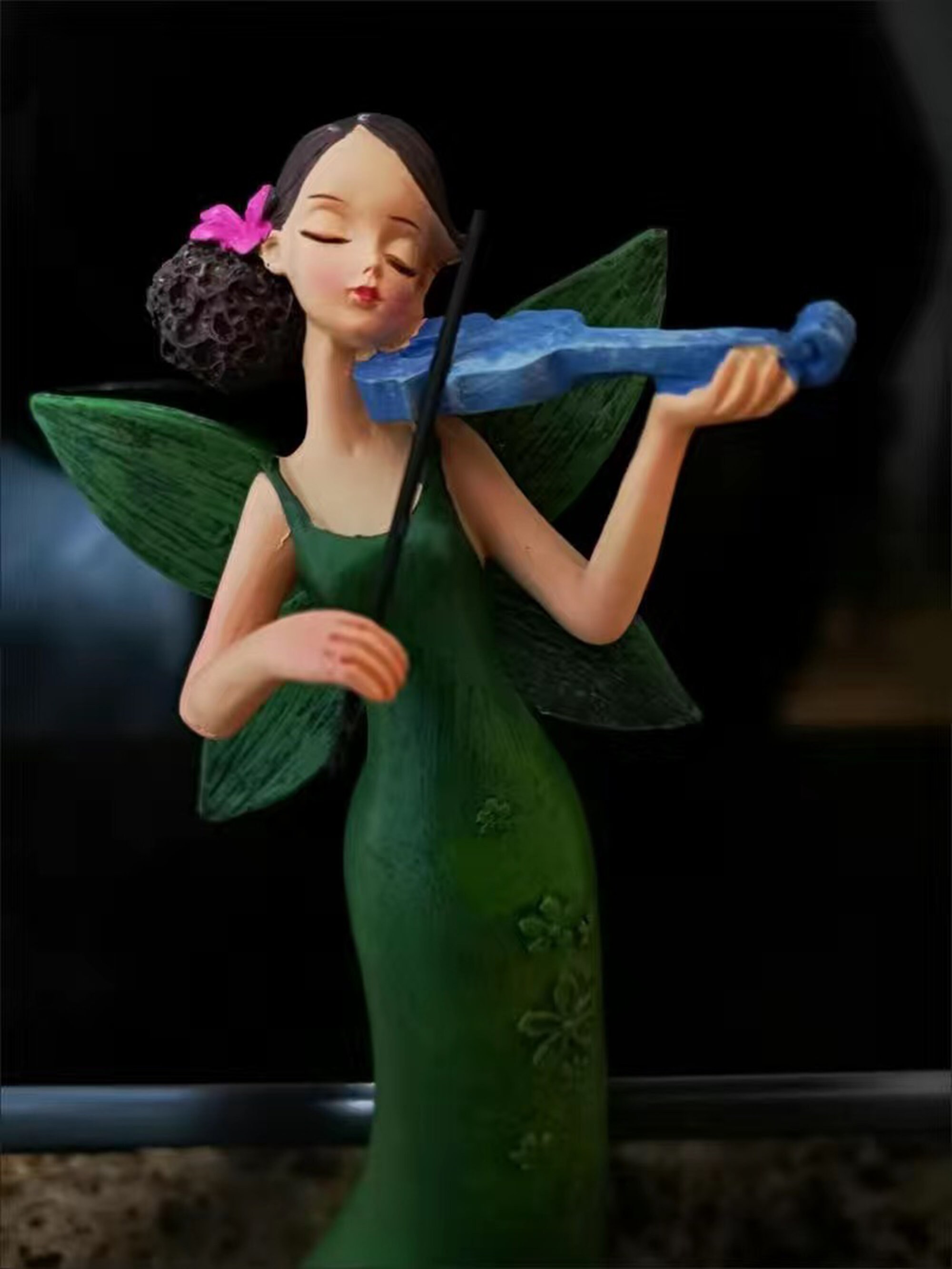 Fairy Figurine Girl Statue Garden Decor Resin Craft Fairy - Etsy