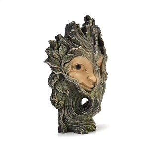 Peeper Tree Face Resin Fairy House Tree Hugger Handmade Face Covering ...