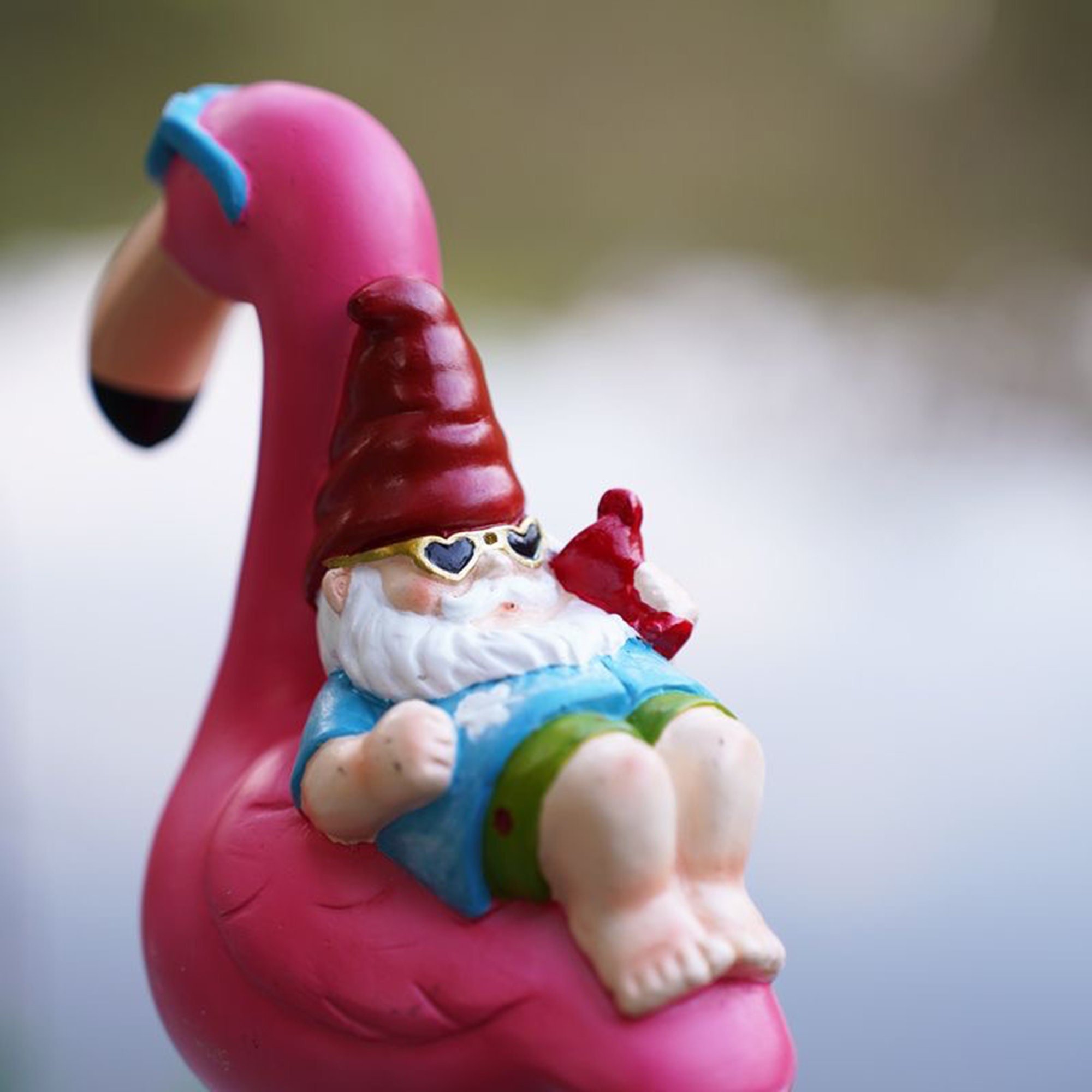 Gnomes Elf Flamingo Resin Fairy Dwarf Figurine Gnomes - Etsy