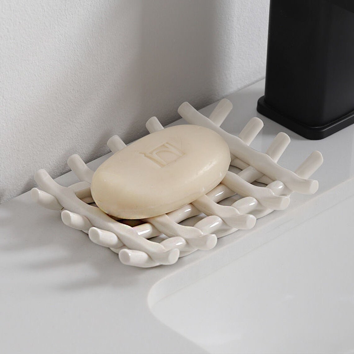 Soap Box Soap Ashtray White Drain Box Bathroom Accessories - Etsy