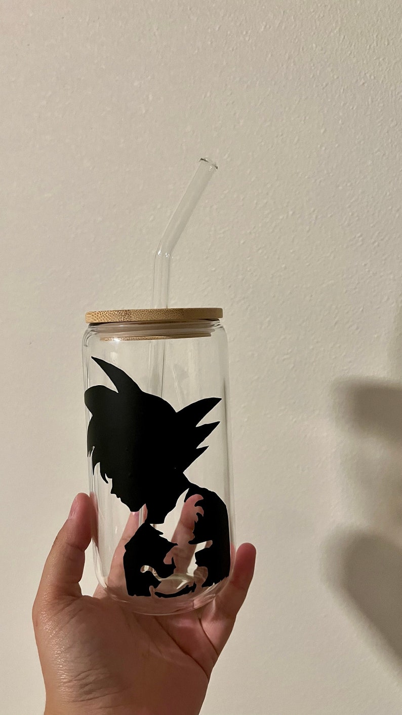 Goku Glass Cup - Etsy