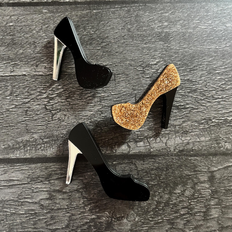 Gothic Stiletto Shoes - Etsy UK