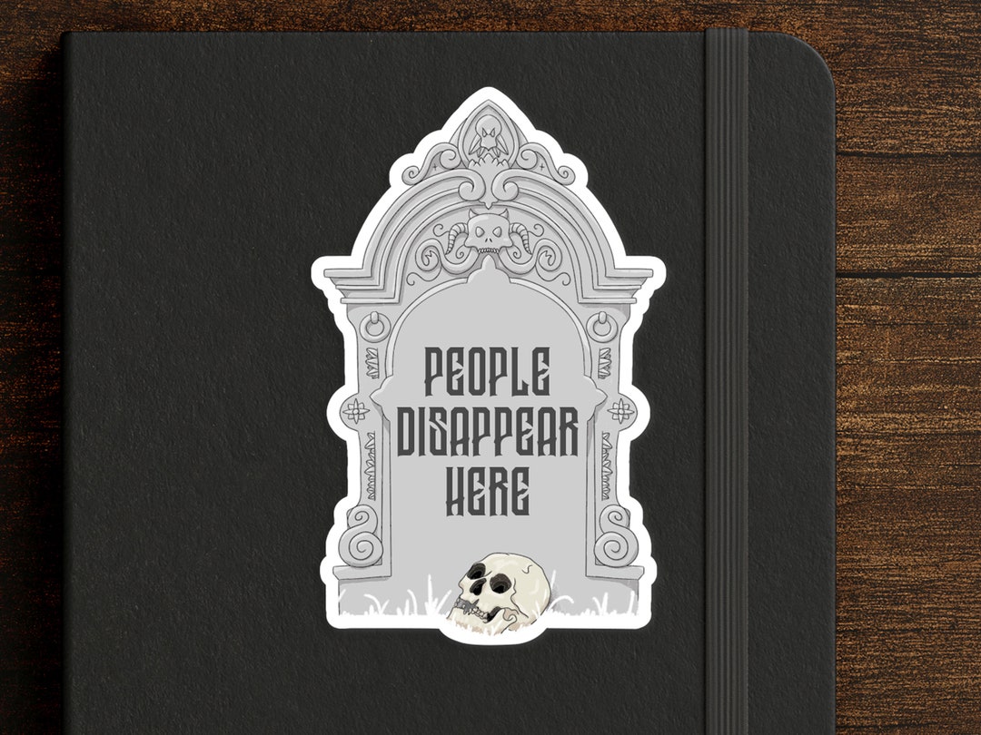 Gravestone Sticker for Halsey Fans Death and Decay Sticker for Goths ...