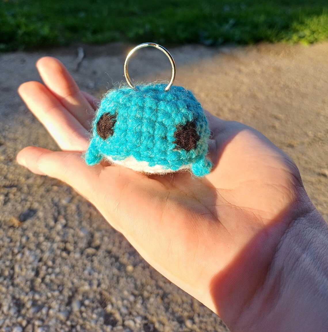 Cute Amigurumi Whale Keychain, Crochet, Handmade, Gift, Charm, Plushie ...