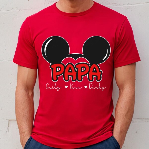 Papa Mickey Svg - Etsy