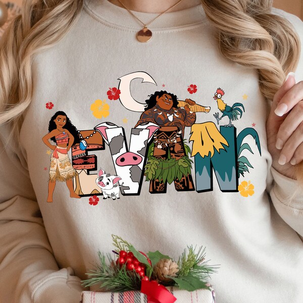 Moana Custom Shirt - Etsy