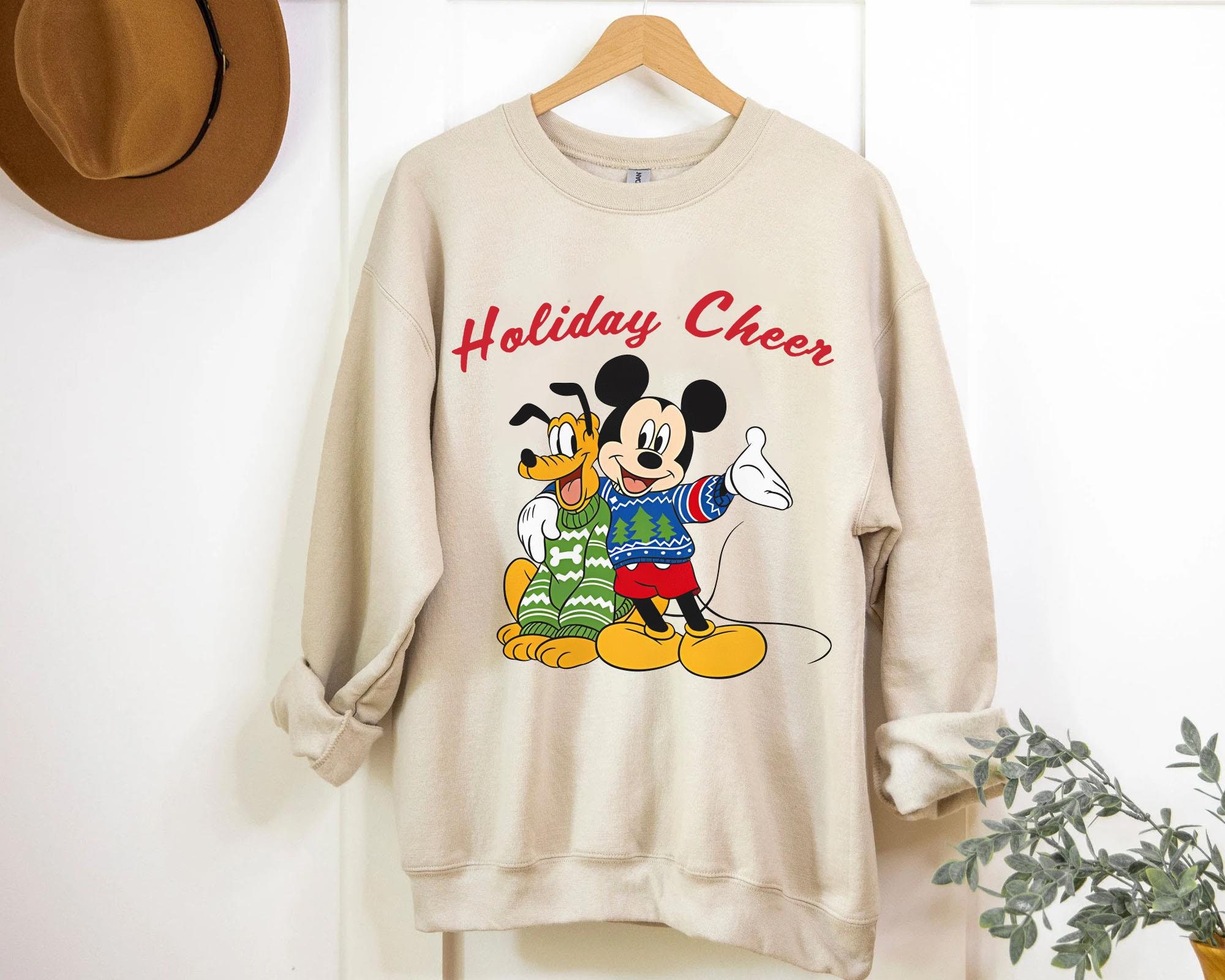 Holiday Cheer Mickey Mouse Pluto Shirt sold by Chewbacca Major | SKU ...
