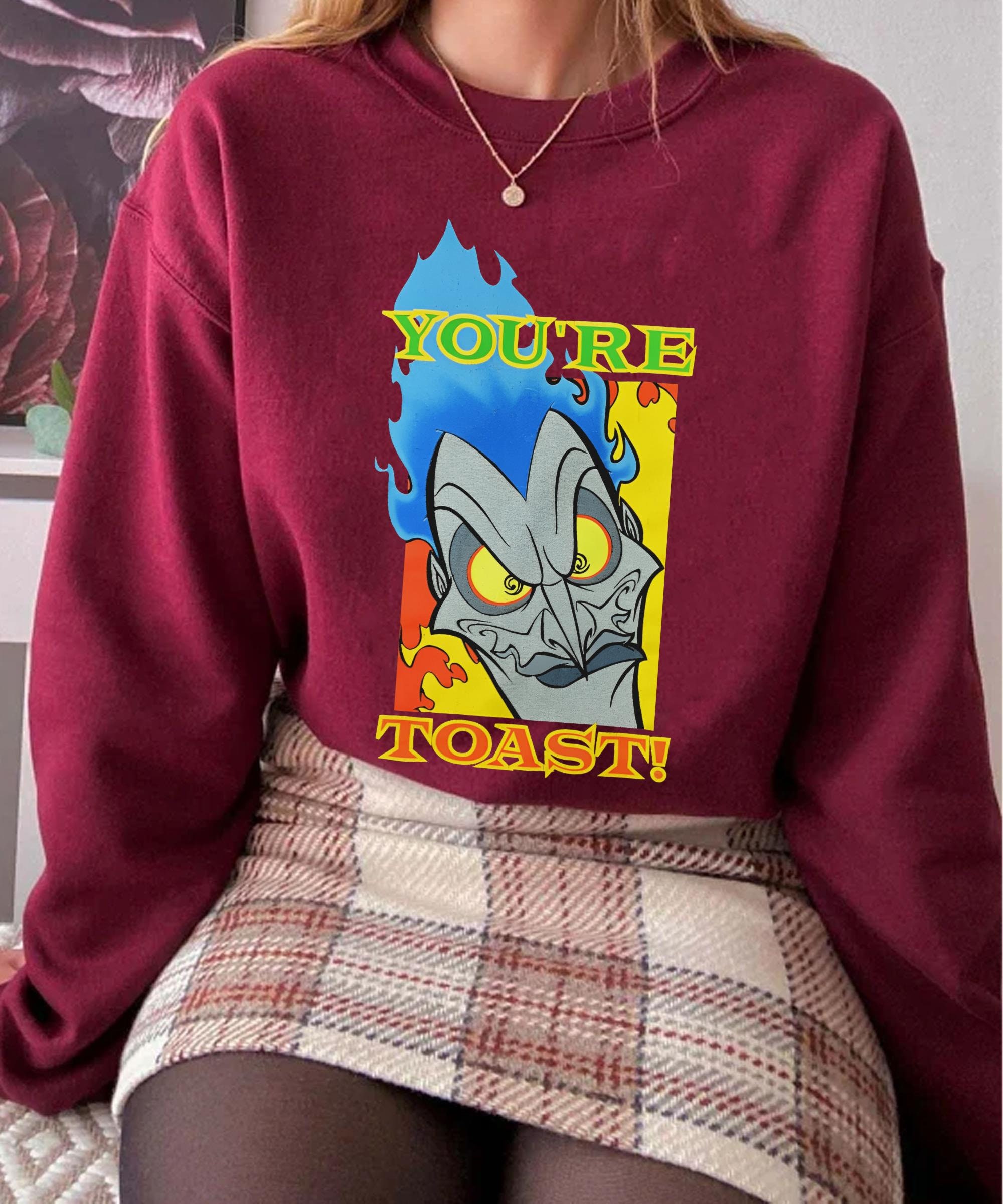 Retro Hades Hercules You're Toast Shirt / Disney Villains T-shirt sold by Vicuna Distressing ...