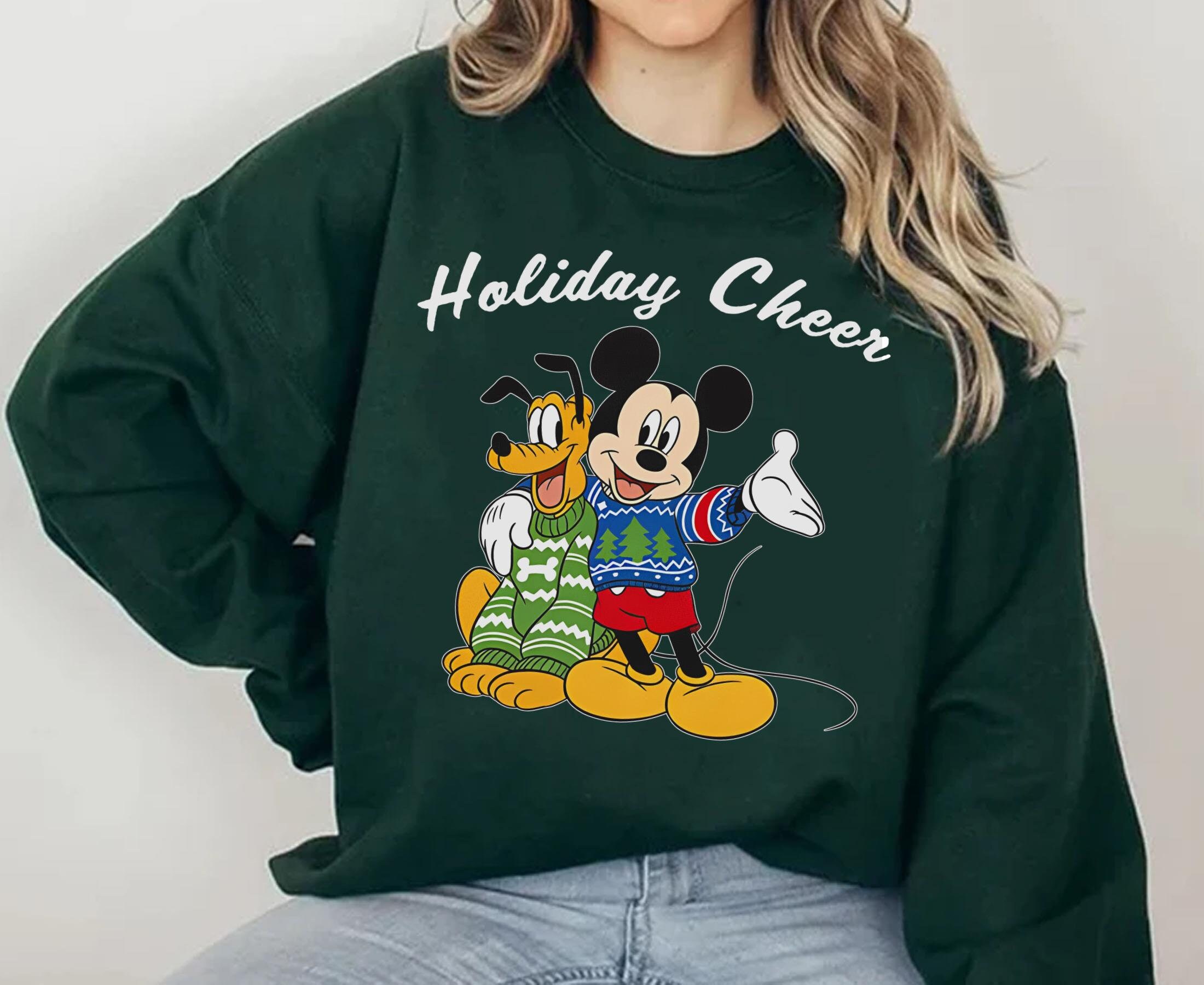 Holiday Cheer Mickey Mouse Pluto Shirt sold by Chewbacca Major | SKU ...
