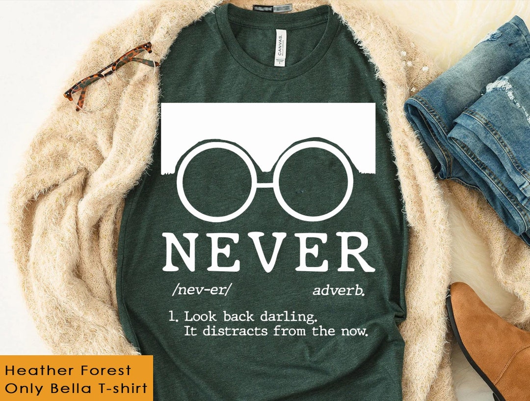 Retro Edna Mode Never Look Back Dictionary Definition Shirt - Etsy