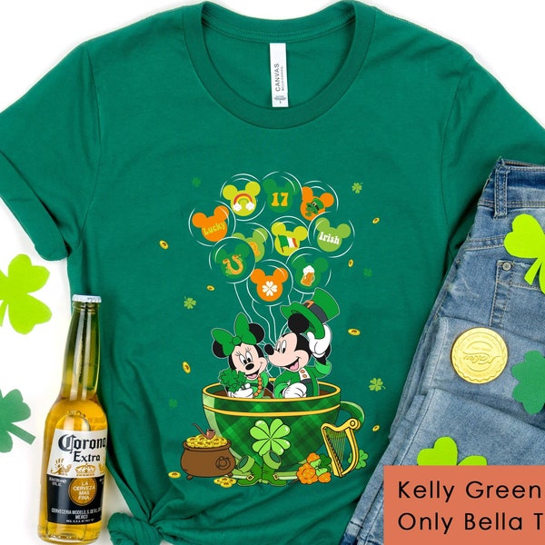 St Patrick Mickey Etsy