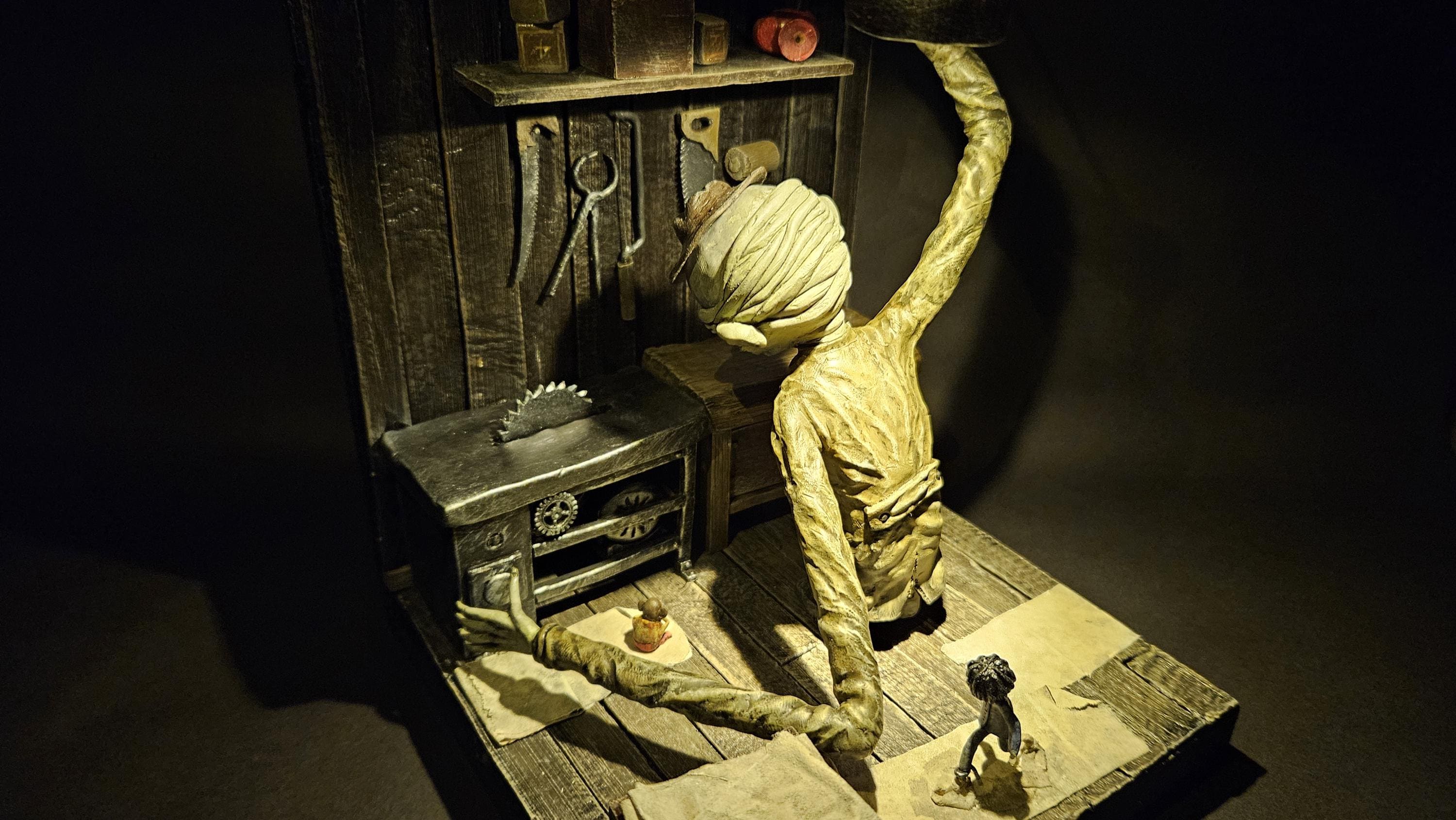 The Janitor Diorama With LED Nightmares Horror Game Handmade - Etsy