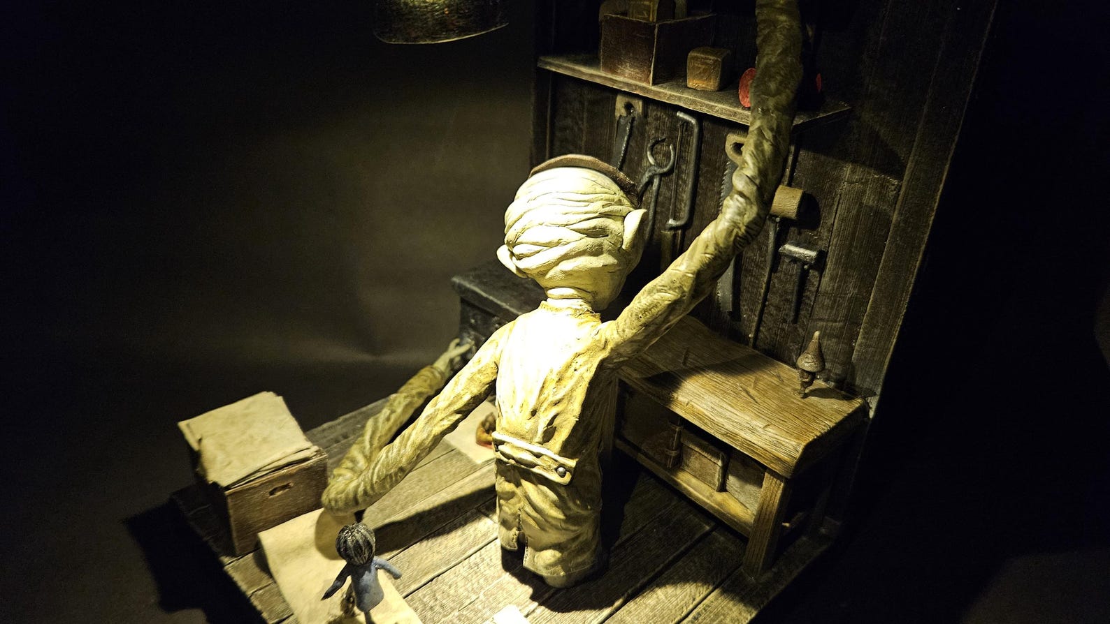 The Janitor Diorama With LED - Nightmares Horror Game - Handmade - Etsy