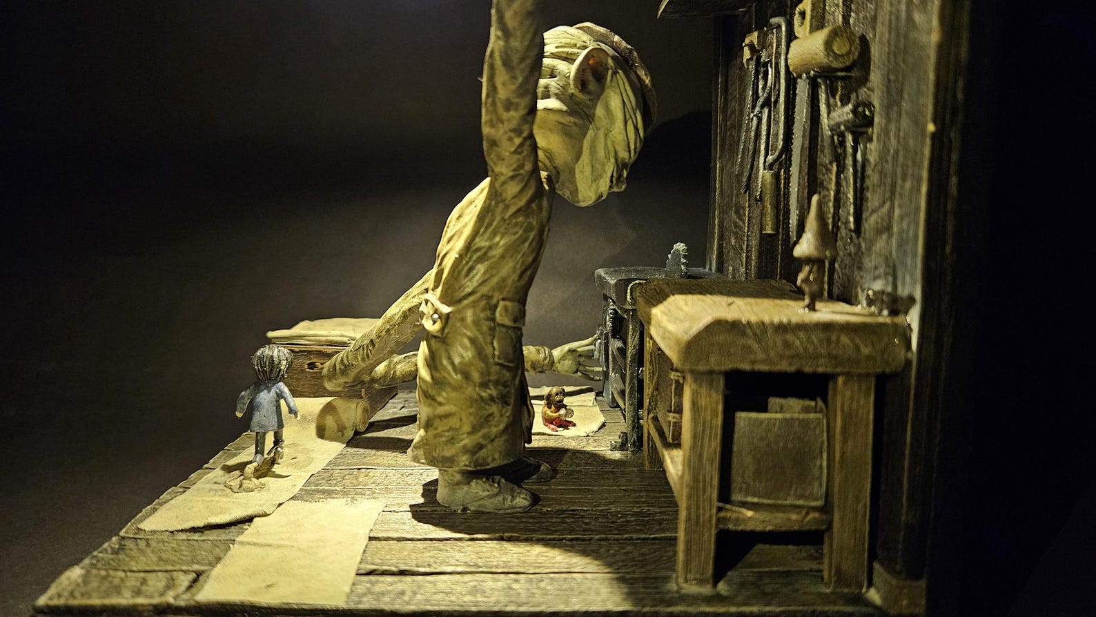 The Janitor Diorama With LED - Nightmares Horror Game - Handmade - Etsy