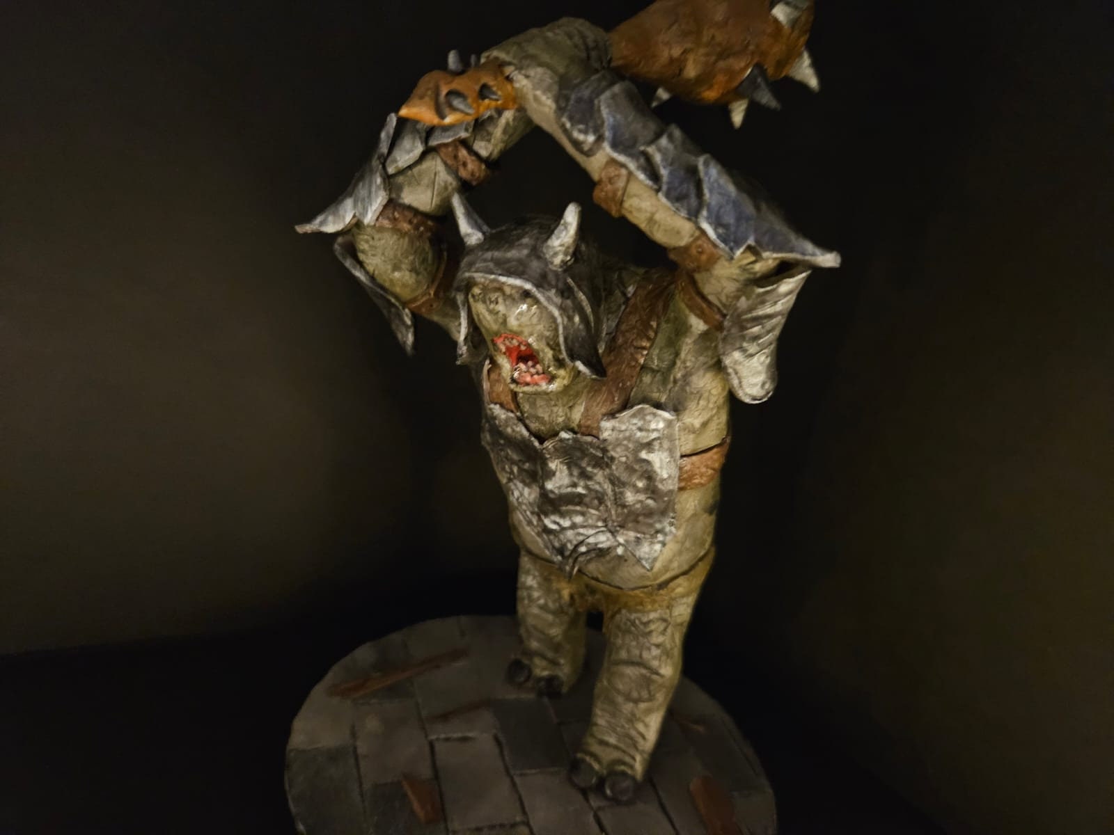 Olog Hai Troll Diorama From Lord of the Rings - Etsy