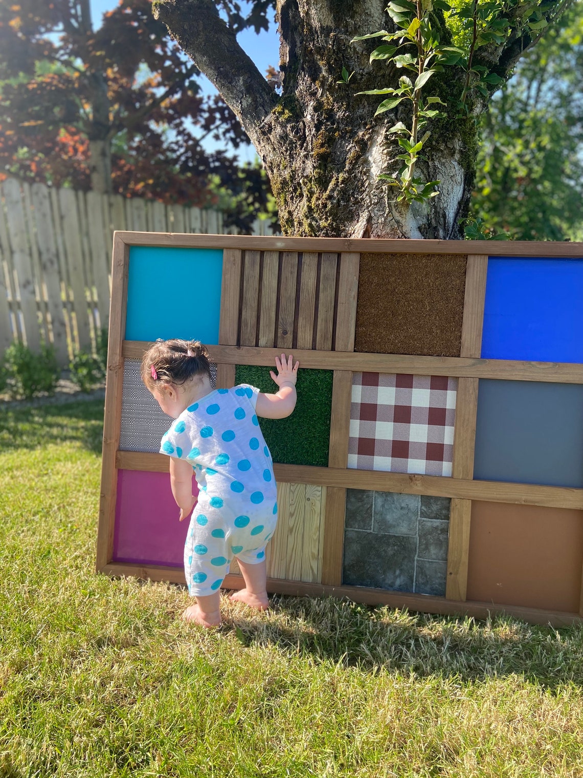 Large Outdoor Sensory Feel Board - Etsy
