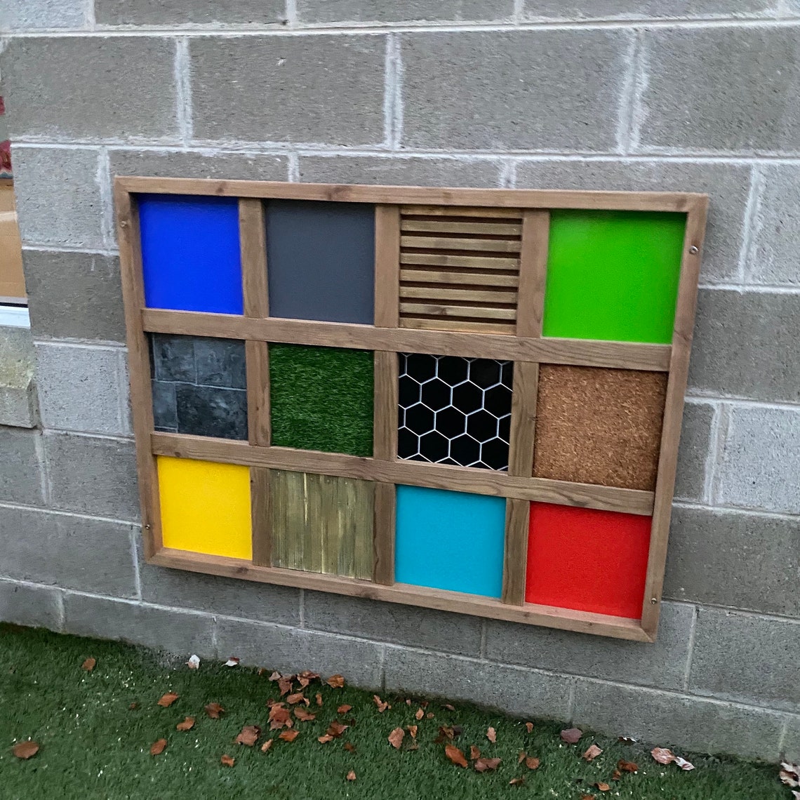 Large Outdoor Sensory Feel Board - Etsy