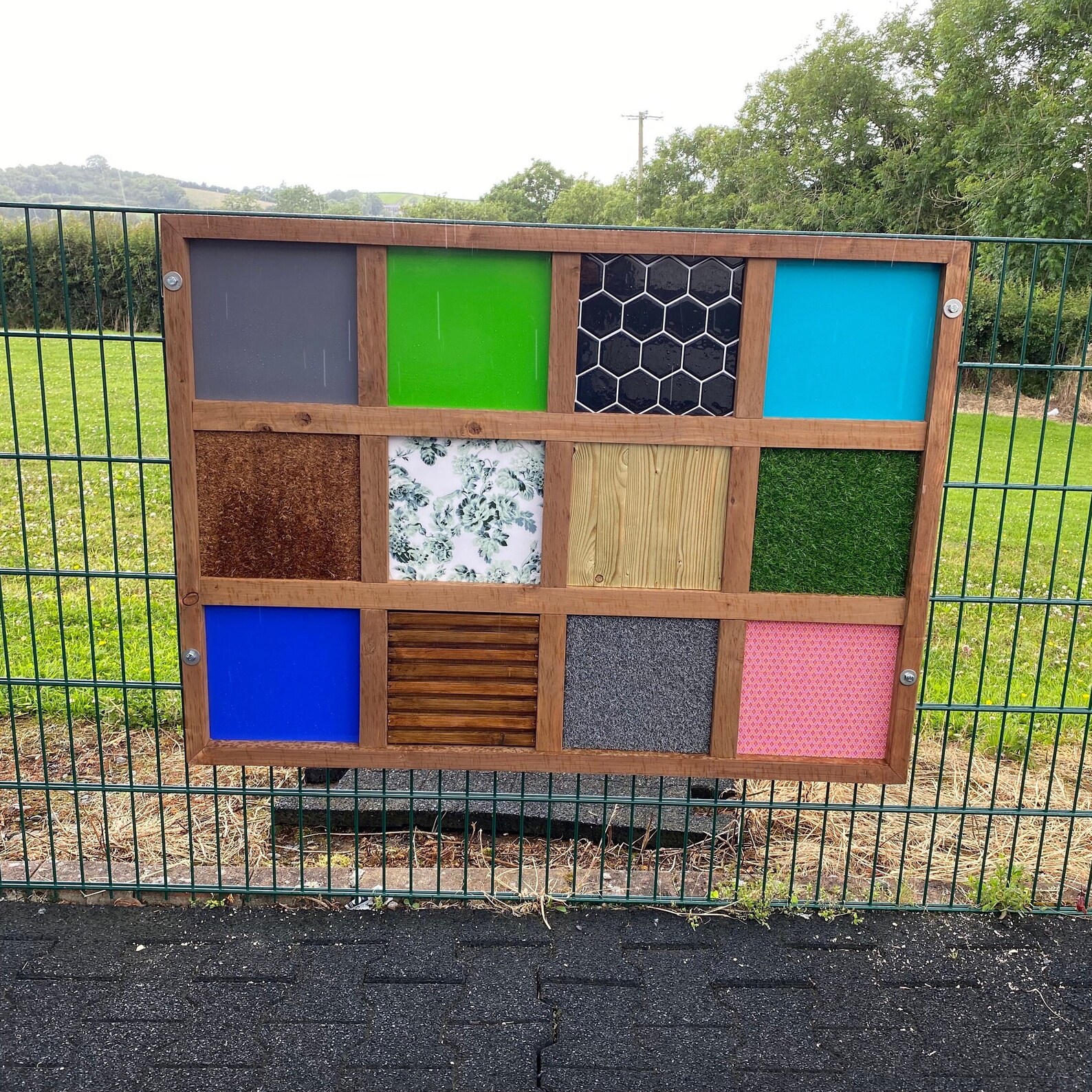 Large Outdoor Sensory Feel Board - Etsy
