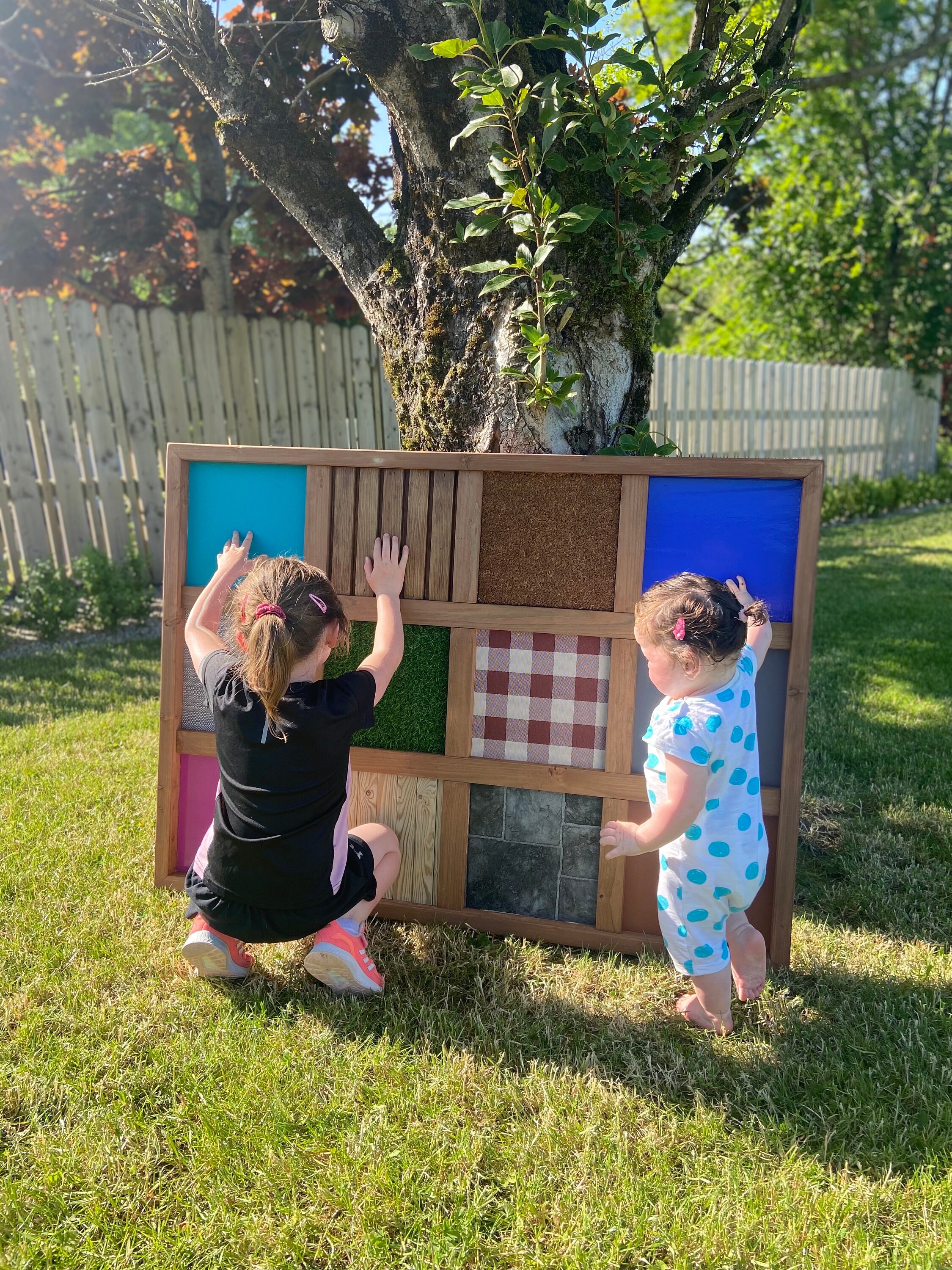 Large Outdoor Sensory Feel Board - Etsy