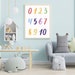 Numbers Poster for Kids Educational Posters for Classroom Decor Learn ...