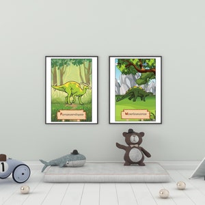 Dinosaur Alphabet Flashcards | Printable ABC Cards for Toddlers ...