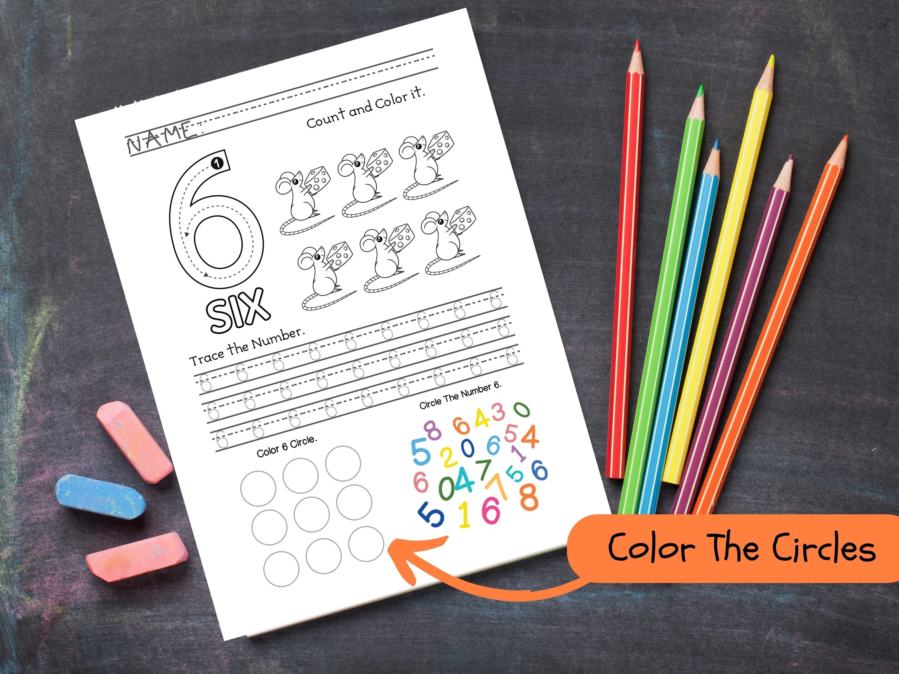 Number Tracing Worksheet 0-10, Preschool Curriculum, Homeschool ...