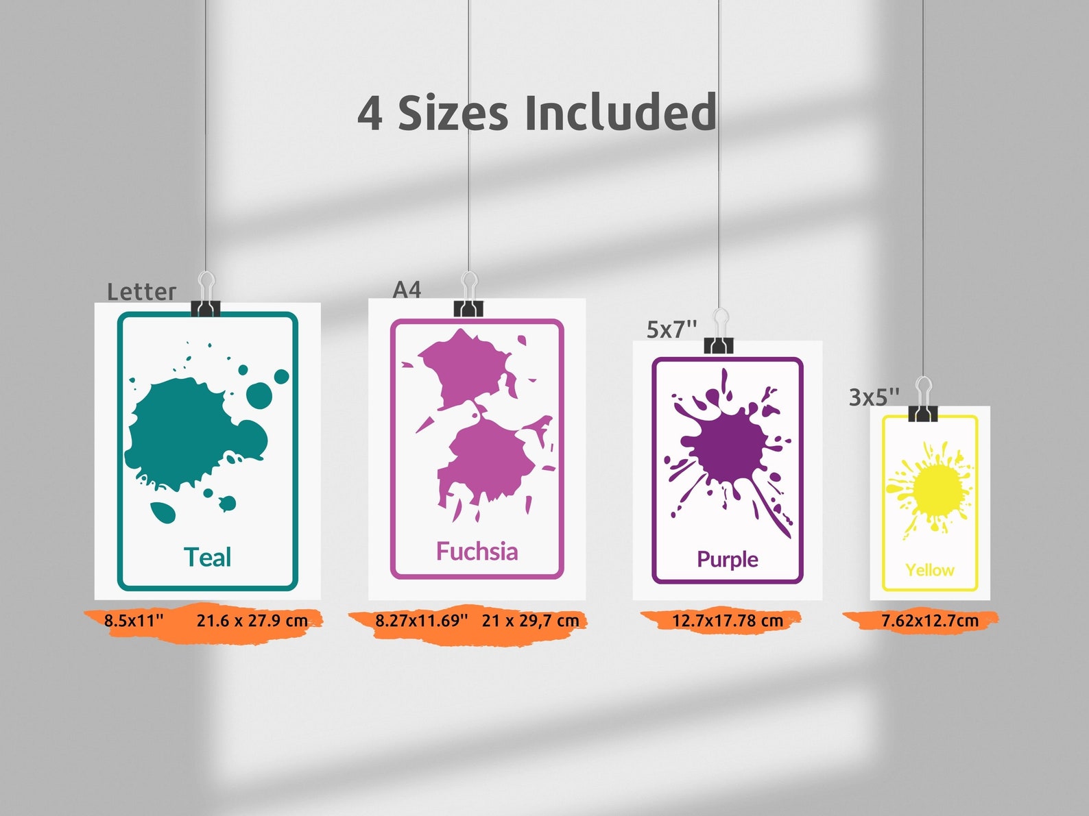 28 Color Flash Cards, Montessori Flashcards, Pre-school Printable ...