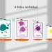 28 Color Flash Cards, Montessori Flashcards, Pre-school Printable ...