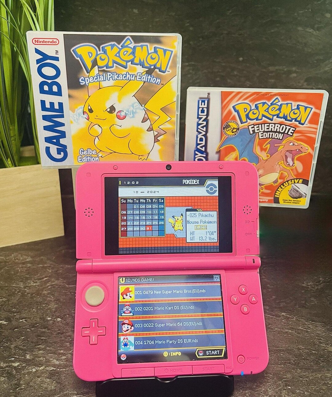 Nintendo DS/2DS/3DS Game Collection Module (pokemon, Mario, Animal ...