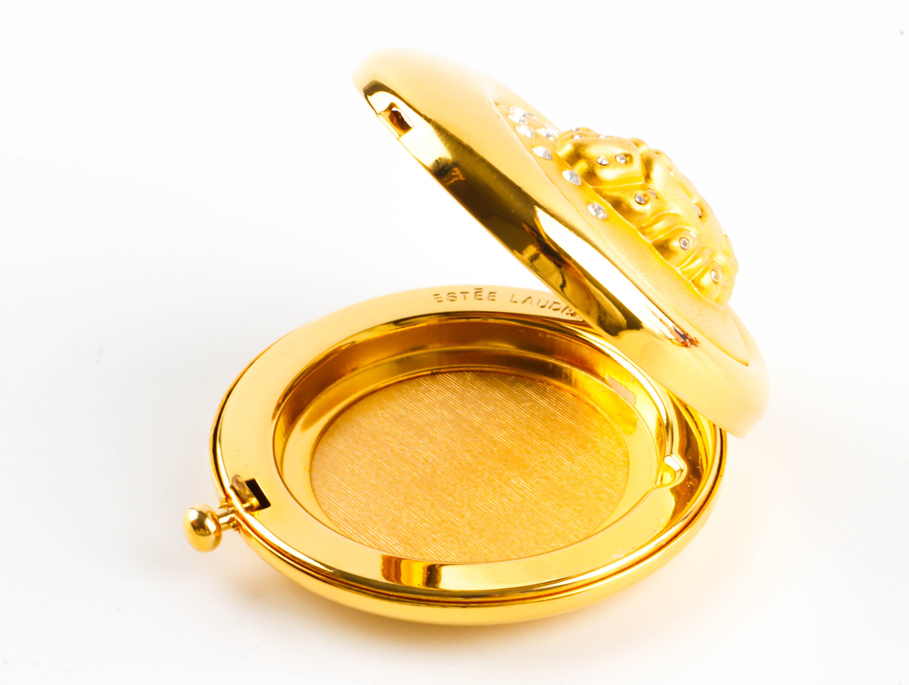 Estee Lauder - Vintage Golden Leo Compact - Lucidity - Translucent ...