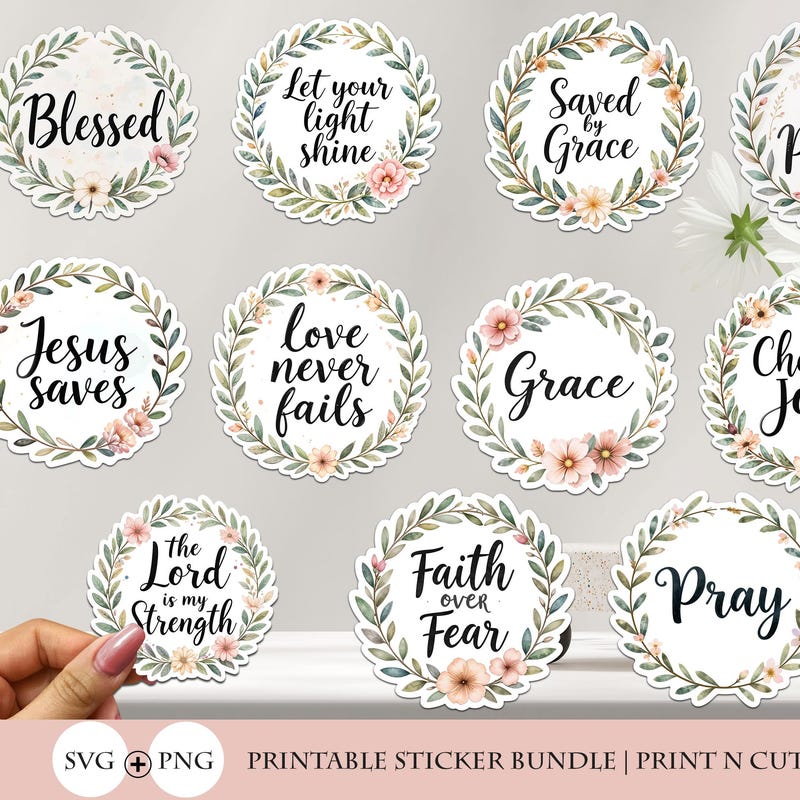 Christian Png Stickers - Etsy