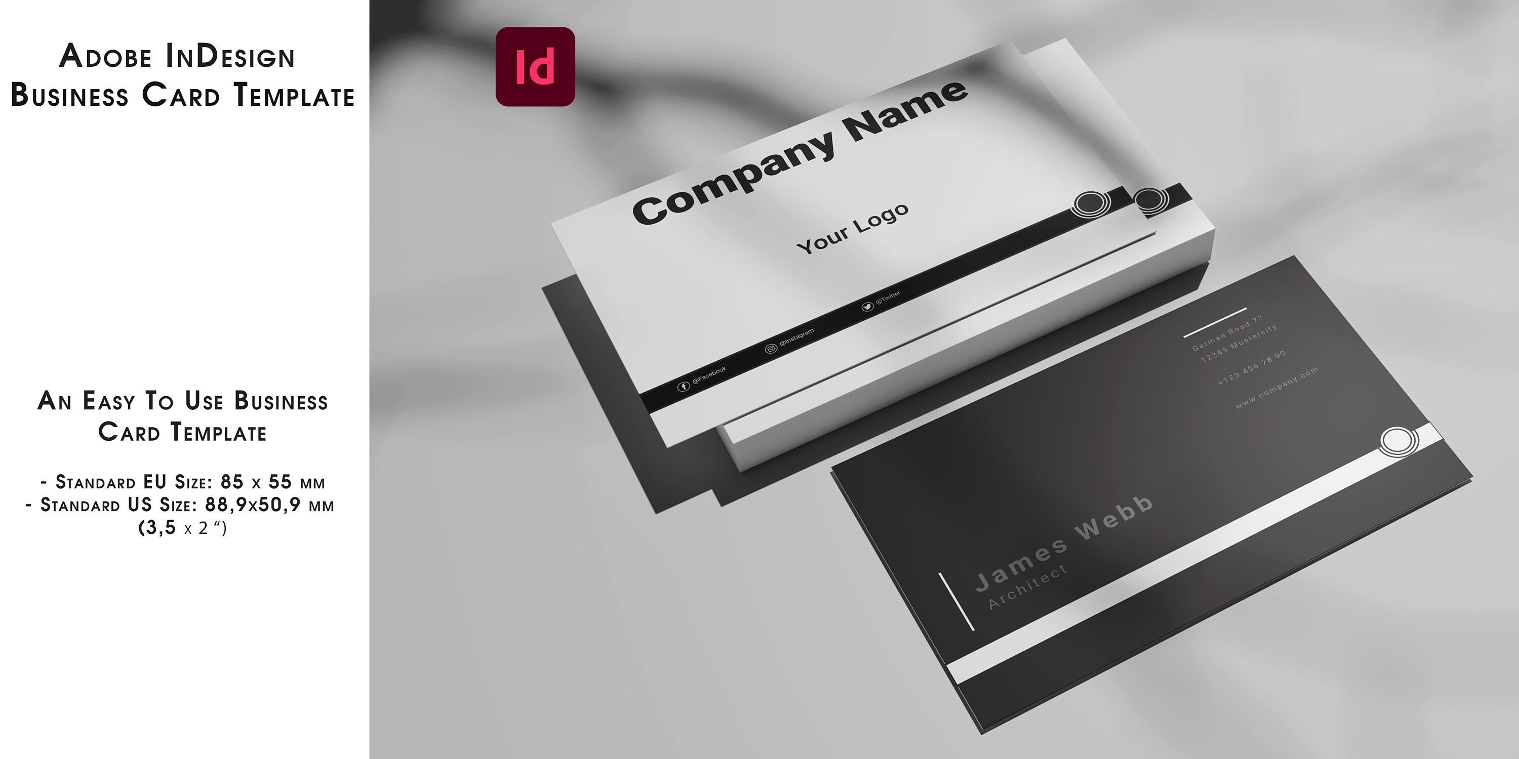 Indesign Business Cards