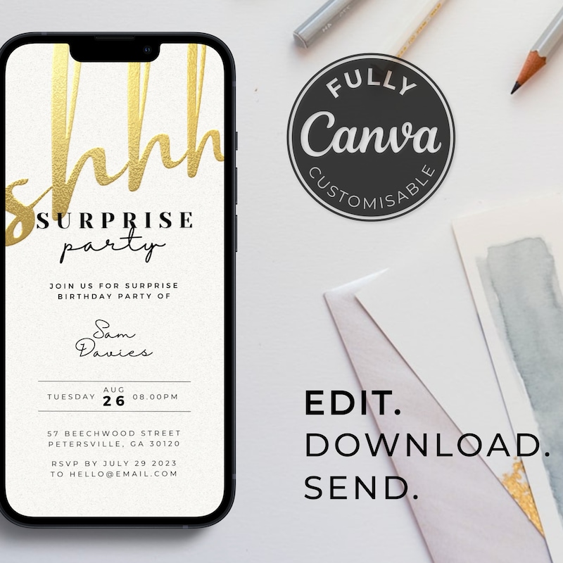 Shhh It's a Surprise - Etsy