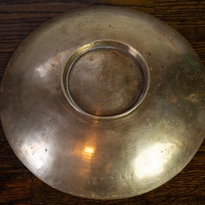 Vintage Antique Brass Etched Asian Bowl Dish With Dragons 8" - Etsy
