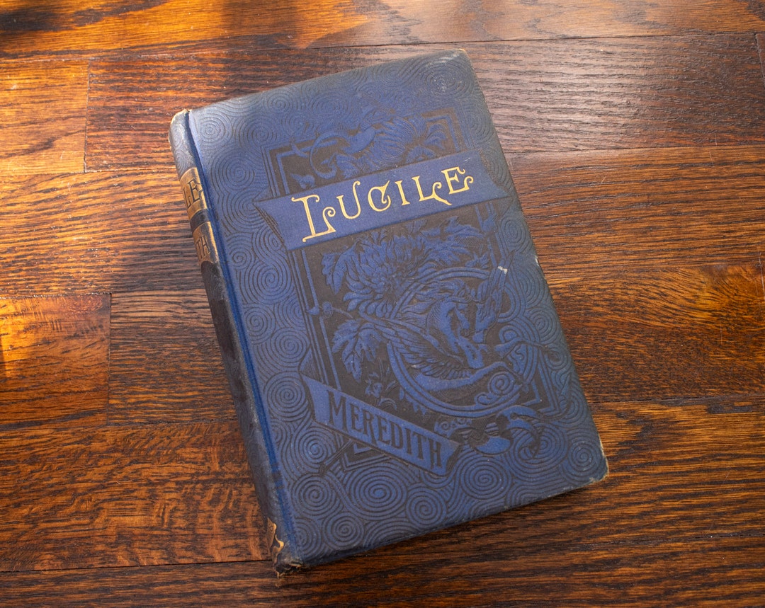 Lucile by Owen Meredith Antique Hardcover Book 1889 Edition - Etsy