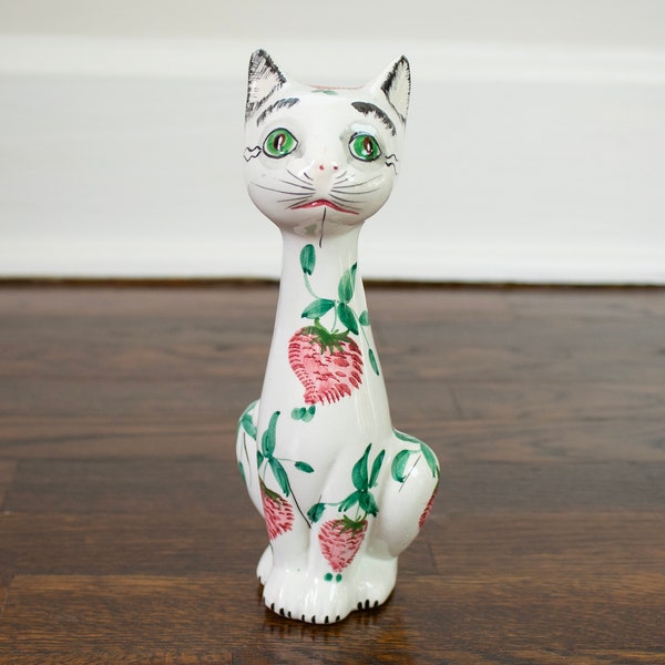 Pottery Cat - Etsy