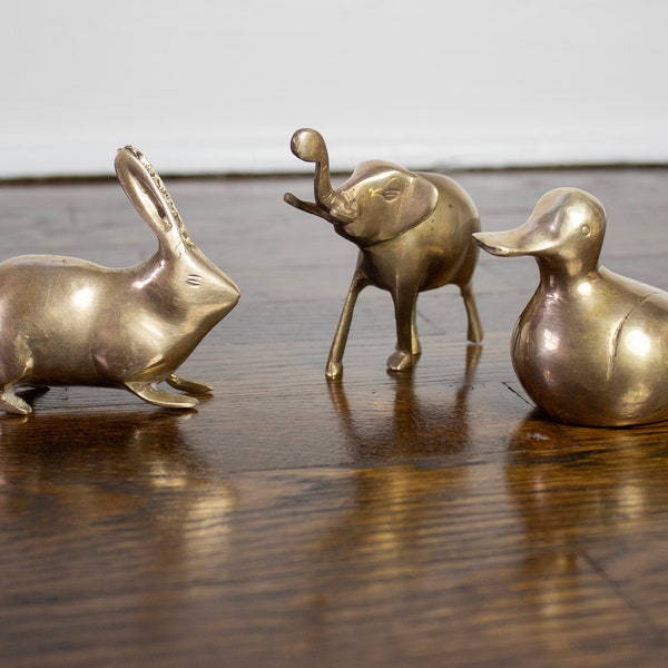 Brass Animal - Etsy