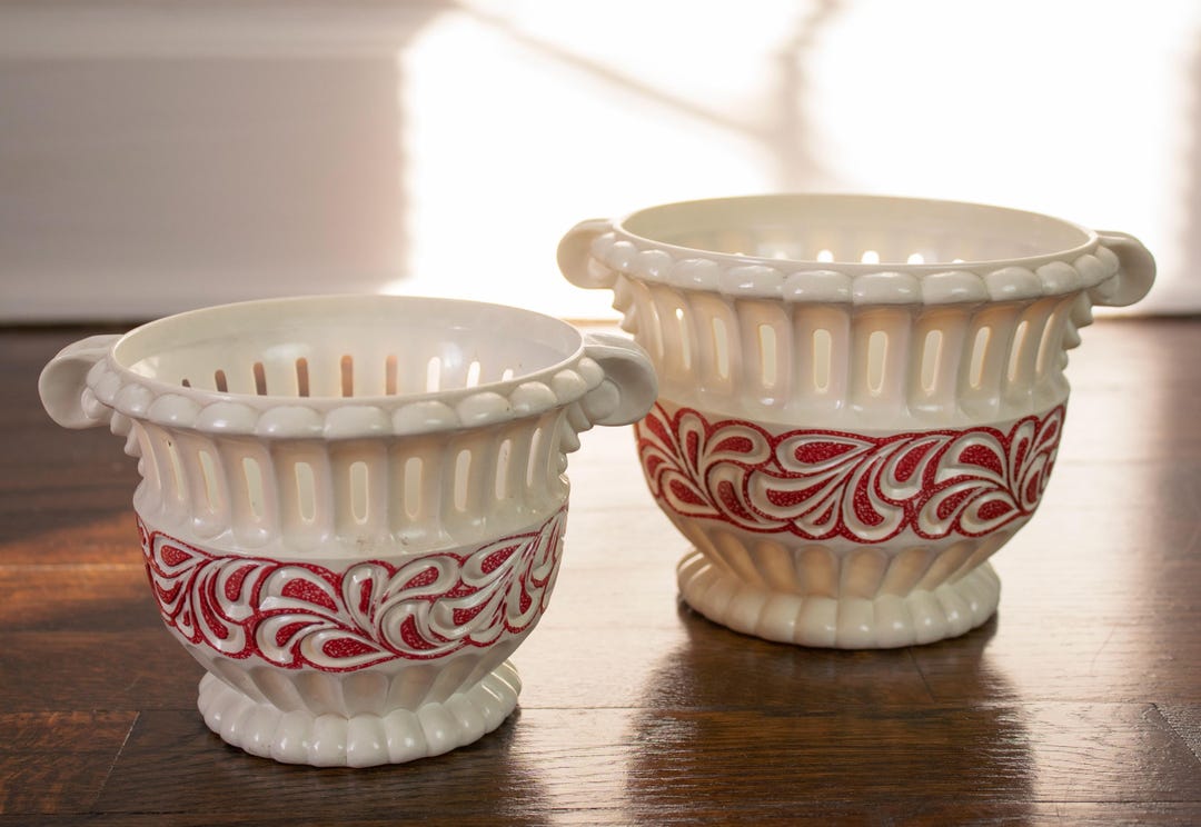 1970s Vintage Emsa West Germany Plastic Planter Pots - Etsy