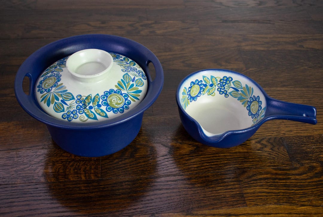 Vintage Figgjo Flameware Tor Viking Casserole Lidded Dish & Small ...