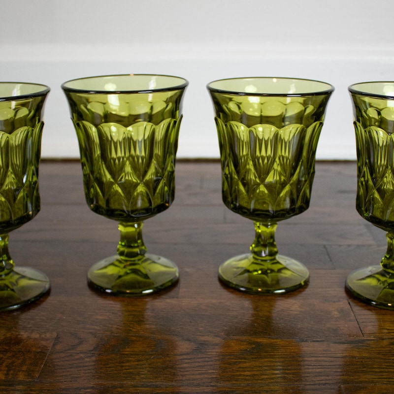 Glass Goblets - Etsy