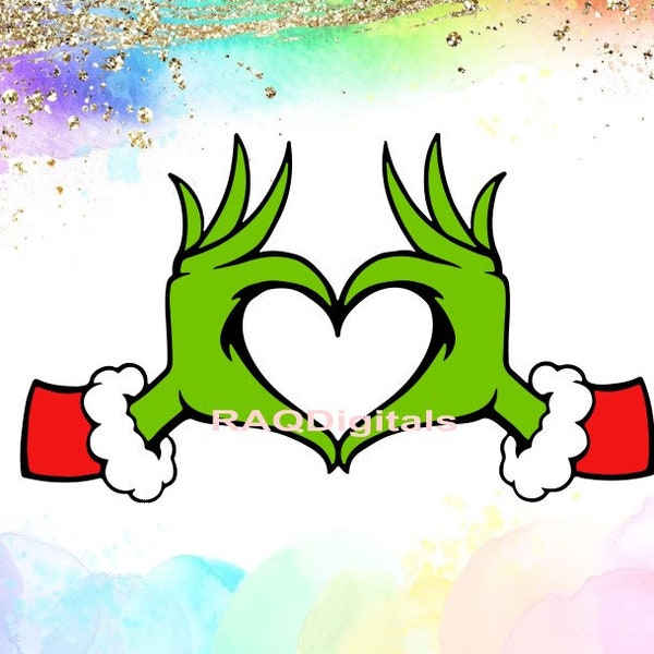 Christmas Grinch Svg - Etsy