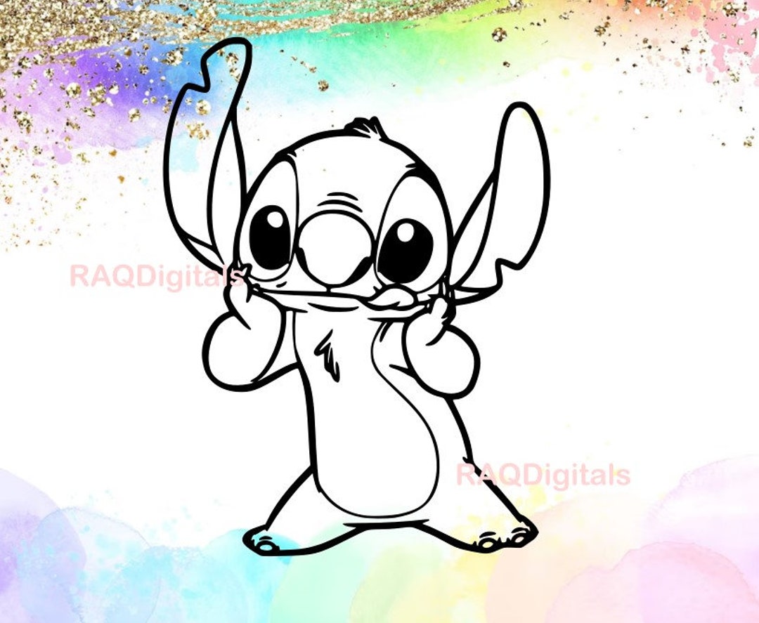 Stitch SVG Transparent Background Stitch Svg Cricut - Etsy
