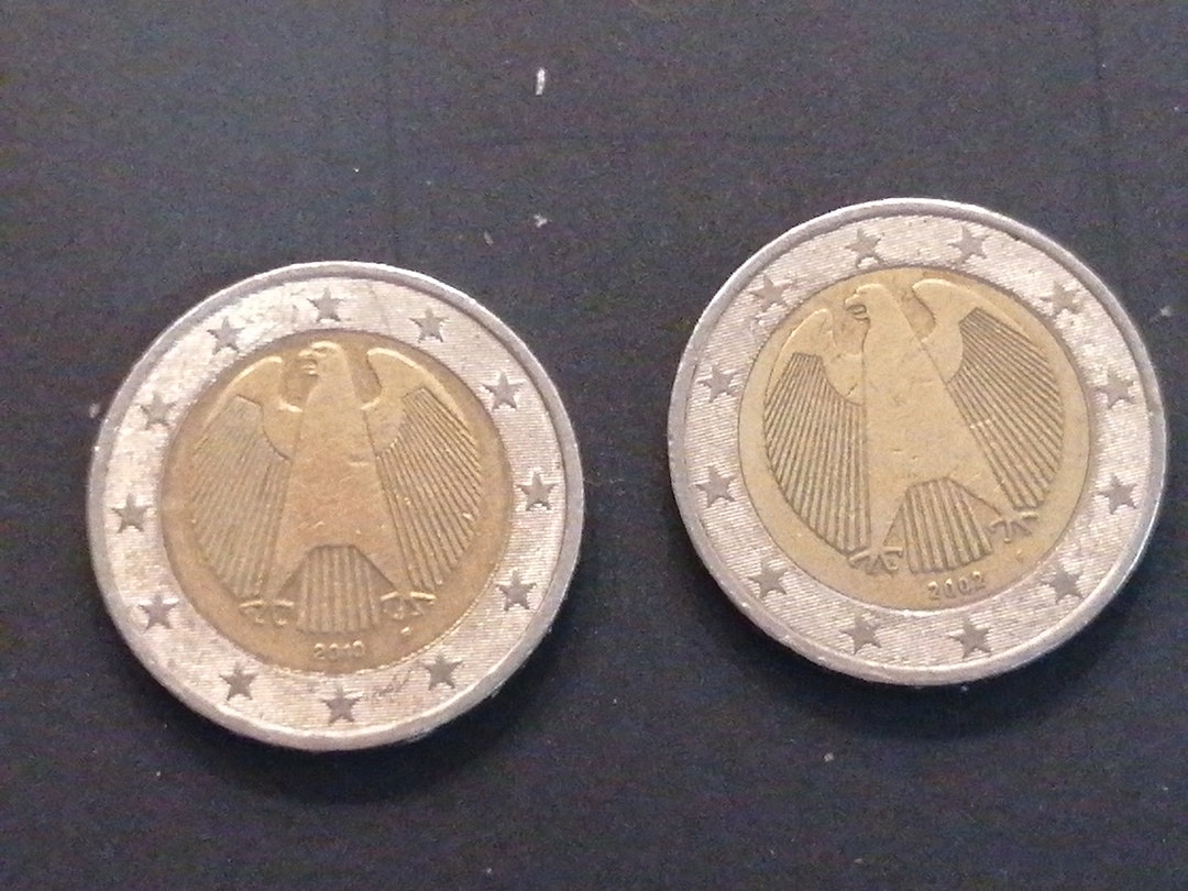 Coins 2 Euro Germany F - Etsy