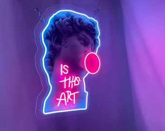 David Neon Art - Etsy