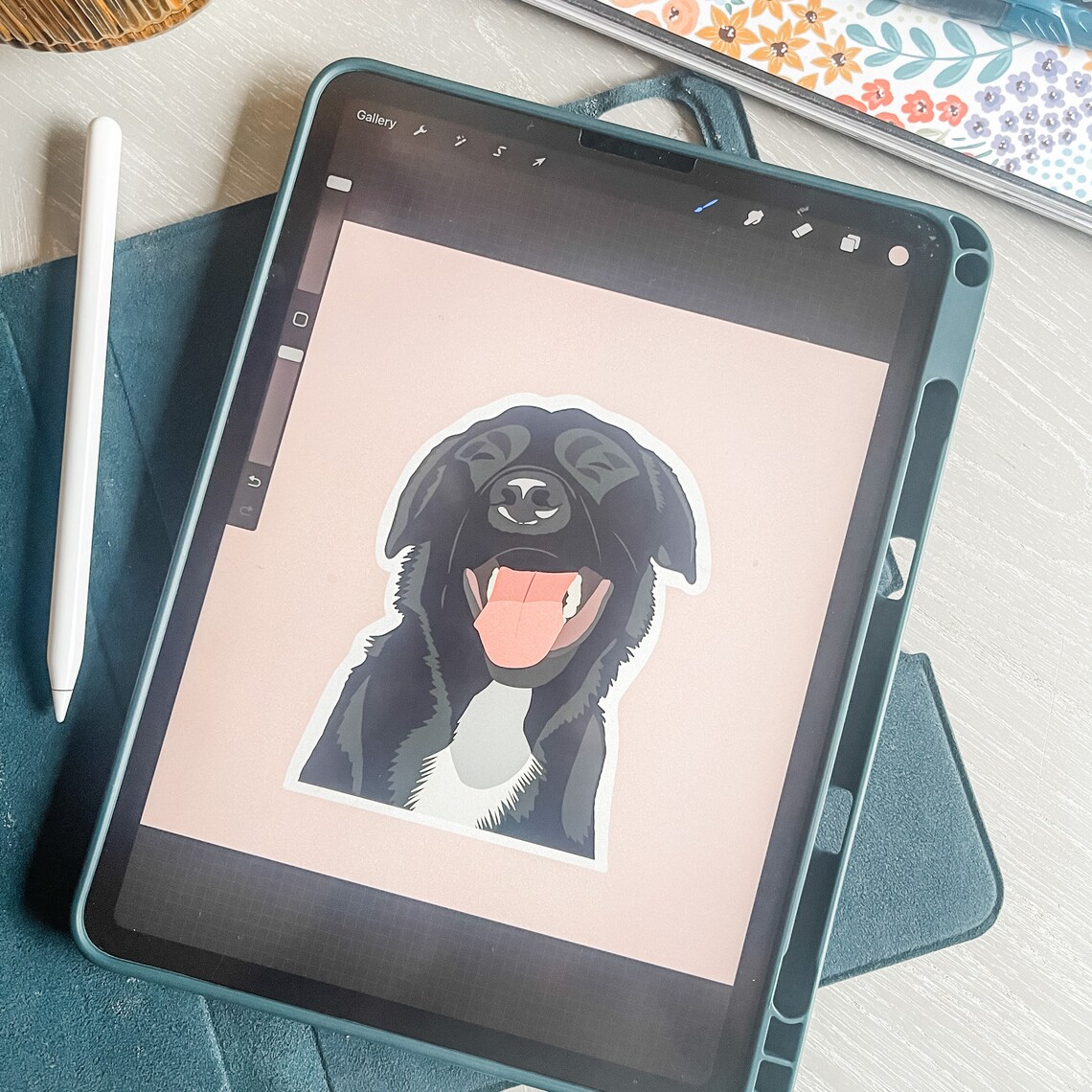 Custom Color Block Portraits - *PRINT* - Etsy