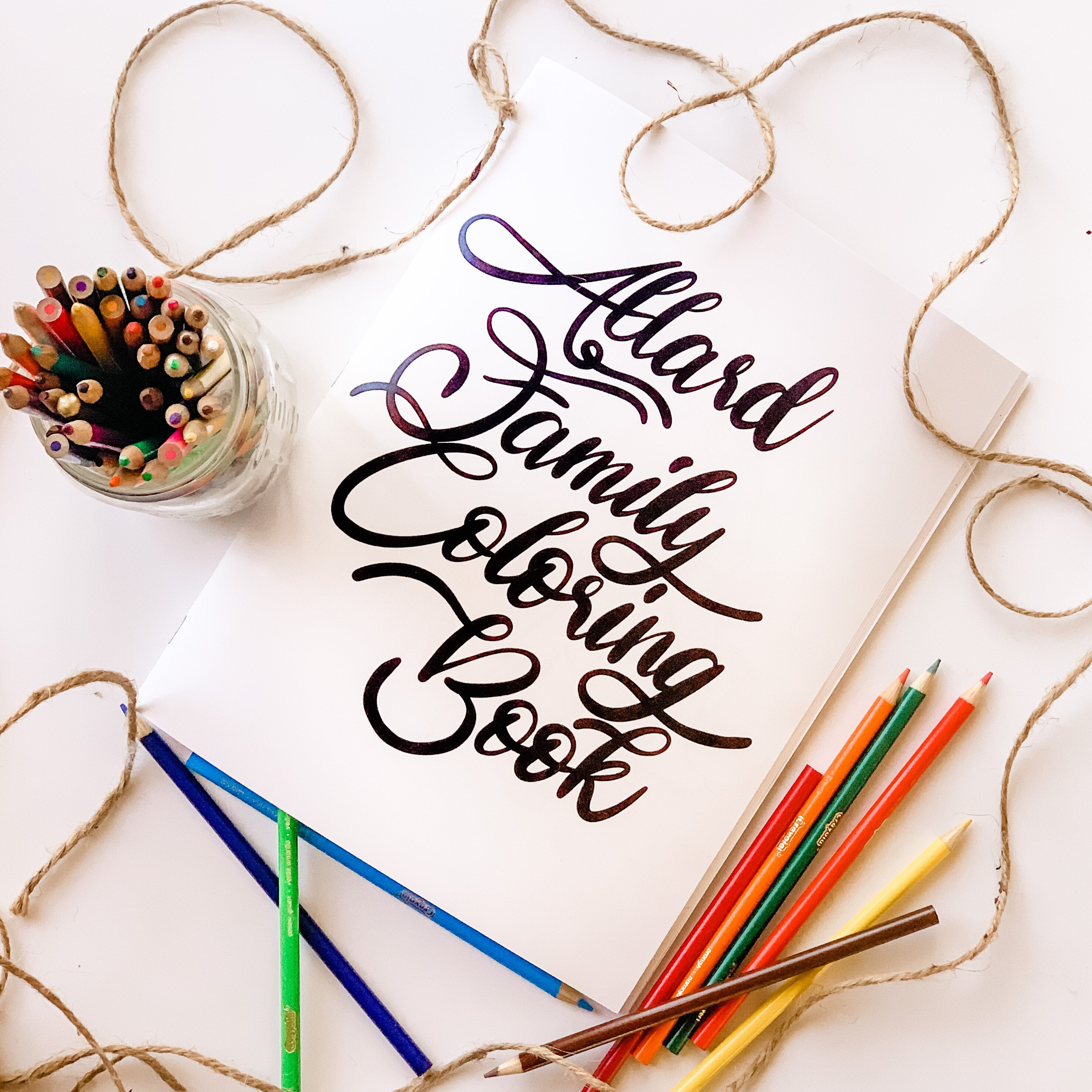 Custom Photo Coloring Book - Etsy