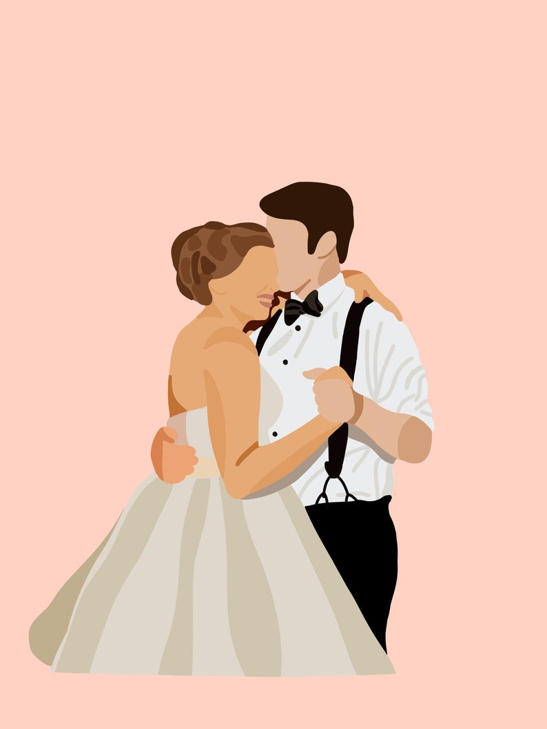 Custom Color Block Portraits PRINT - Etsy