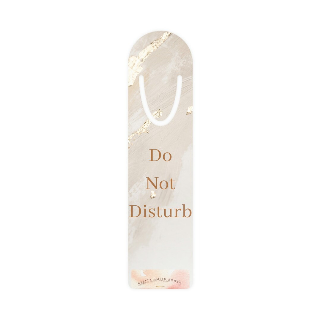 Romance Reader Do Not Disturb Bookmark - Etsy